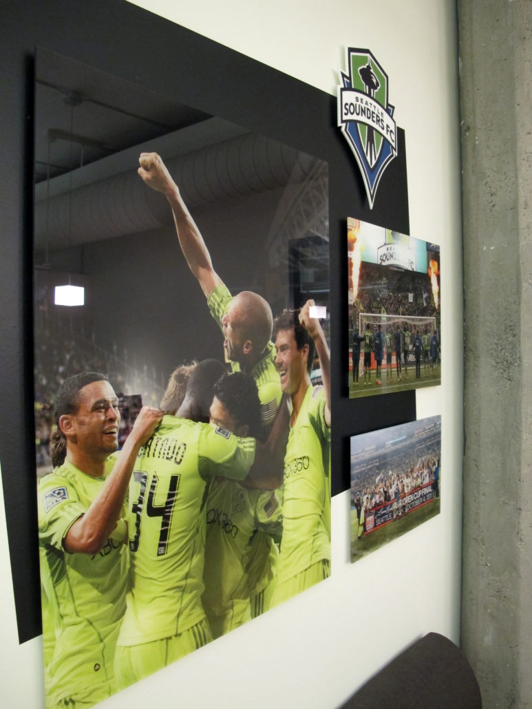 Seattle Sounders Hero Graphic Wall - OnMerit Marketing
